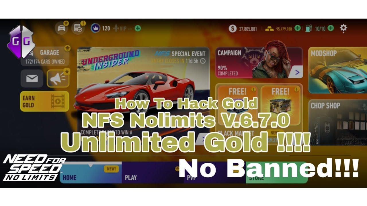 Need For Speed No Limits Mod 2023 V6.7.0_NFS No Limits Mod Apk Version ...