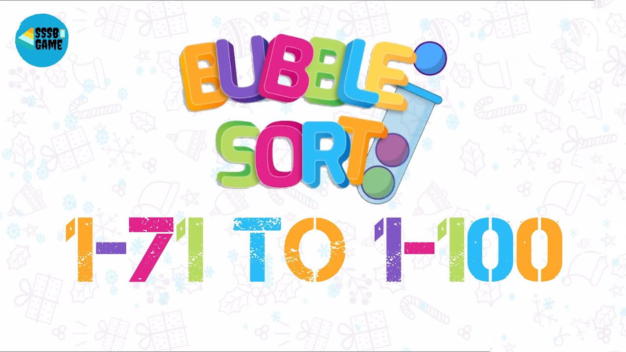 Bubble Sort Color Puzzle Game: Level 1-71 To 1-100 , iOS Walkthrough ...