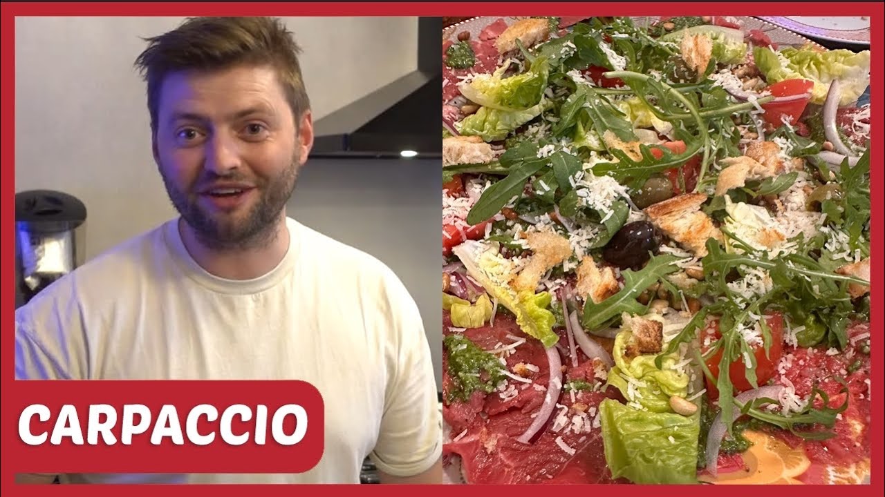 ZO MAAK JE STERRENCHEF CARPACCIO! (MET LEVI BUNT) - YouTube