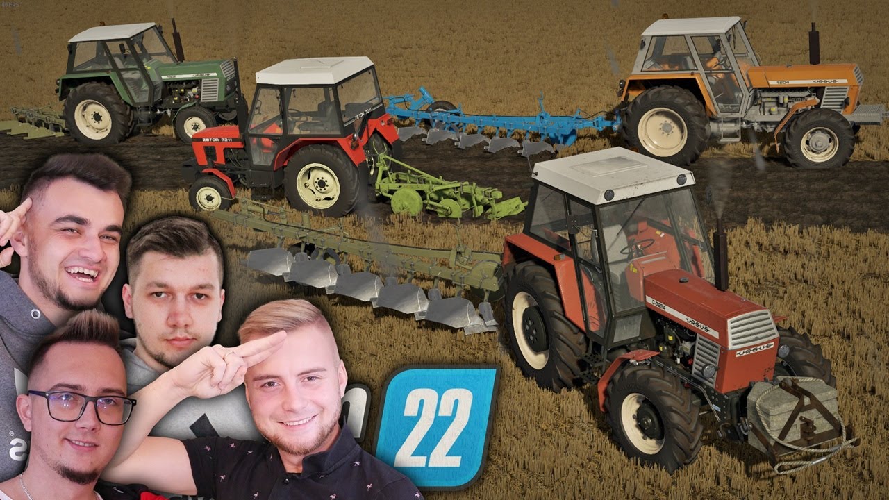 POLSKA MOC [3x Ursus & Zetor] 🔥 "MST na PGR" #9 😱 DESZCZOWA ORKA NA 4X ...