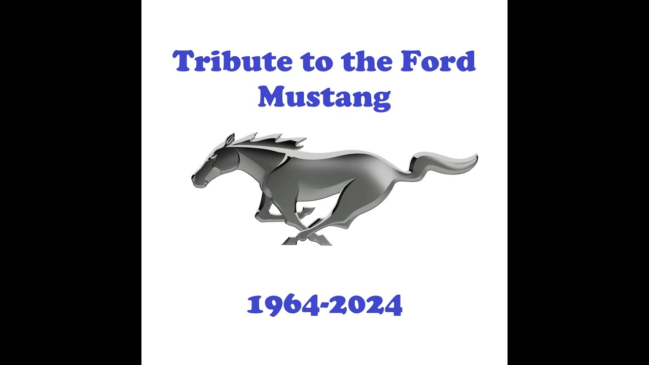 Tribute to The Ford Mustang 1964-2024 - YouTube