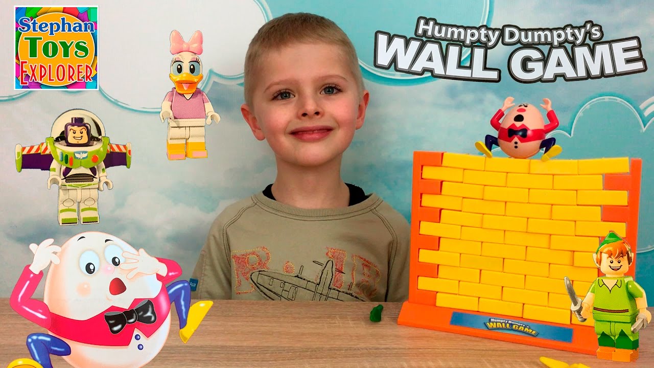 Игра: (Шалтай Болтай Сидел На Стене)! Челлендж Для Детей. // Humpty Dumpty Wall Game Unboxing ...