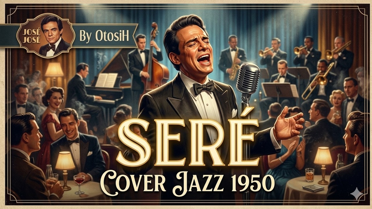 José José cantando Blues? Seré - Cover Jazz 1950 (IA) - YouTube