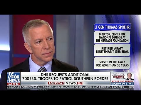 Tom Spoehr Talks National Guard at the Border With Fox News - YouTube