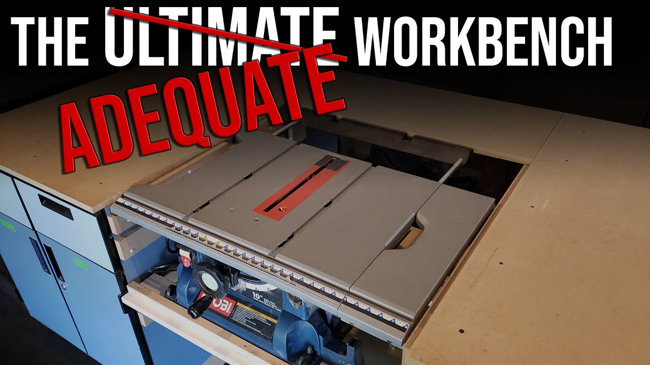 The Ultimate Adequate Workbench – Tour, Repair, and Upgrades - YouTube