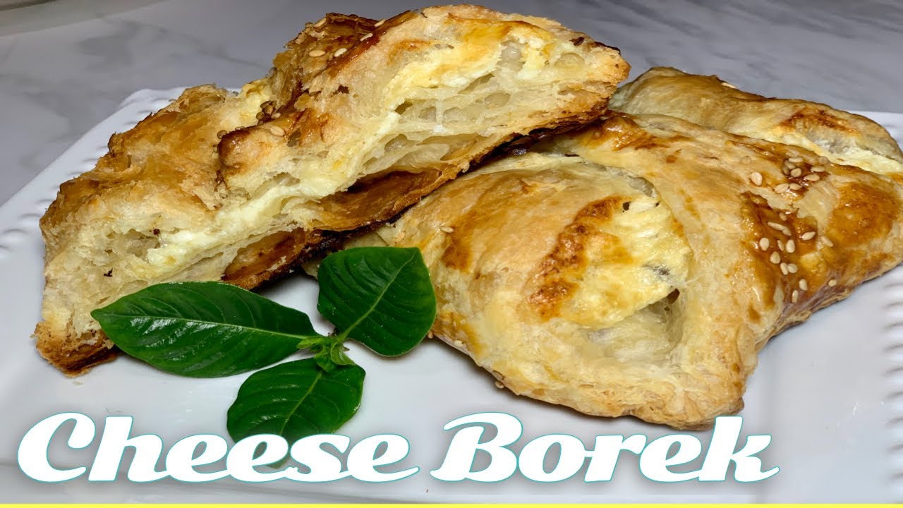How To Make CHEESE BOREK-CHEESE TURNOVER Recipe| Crispy & Cheesy Puff ...