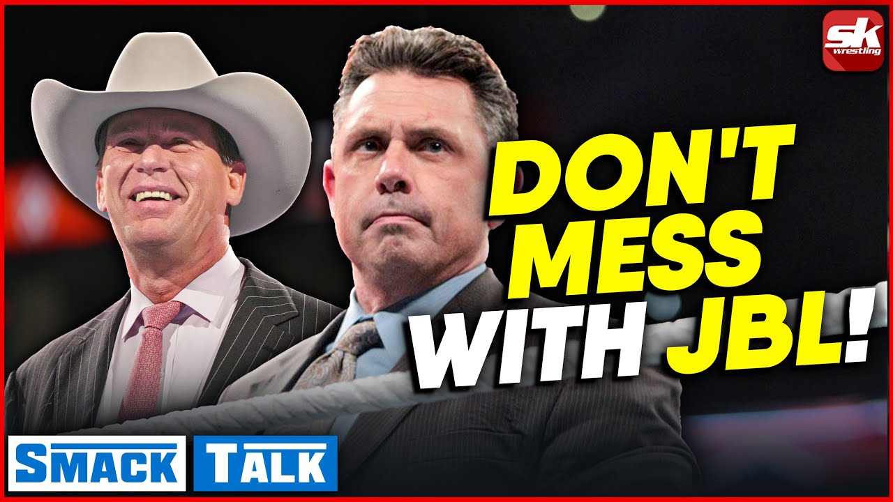 Did Michael Cole really get mad at WWE Hall of Famer JBL? | Smack Talk ...