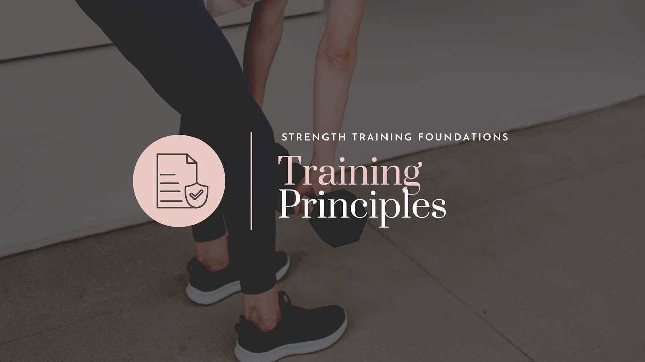 👑 TBB Lesson 3.1: Training Principles - YouTube