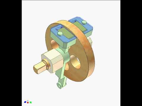 Mechanism and concepts | Friction ratchet mechanism 6480p - YouTube