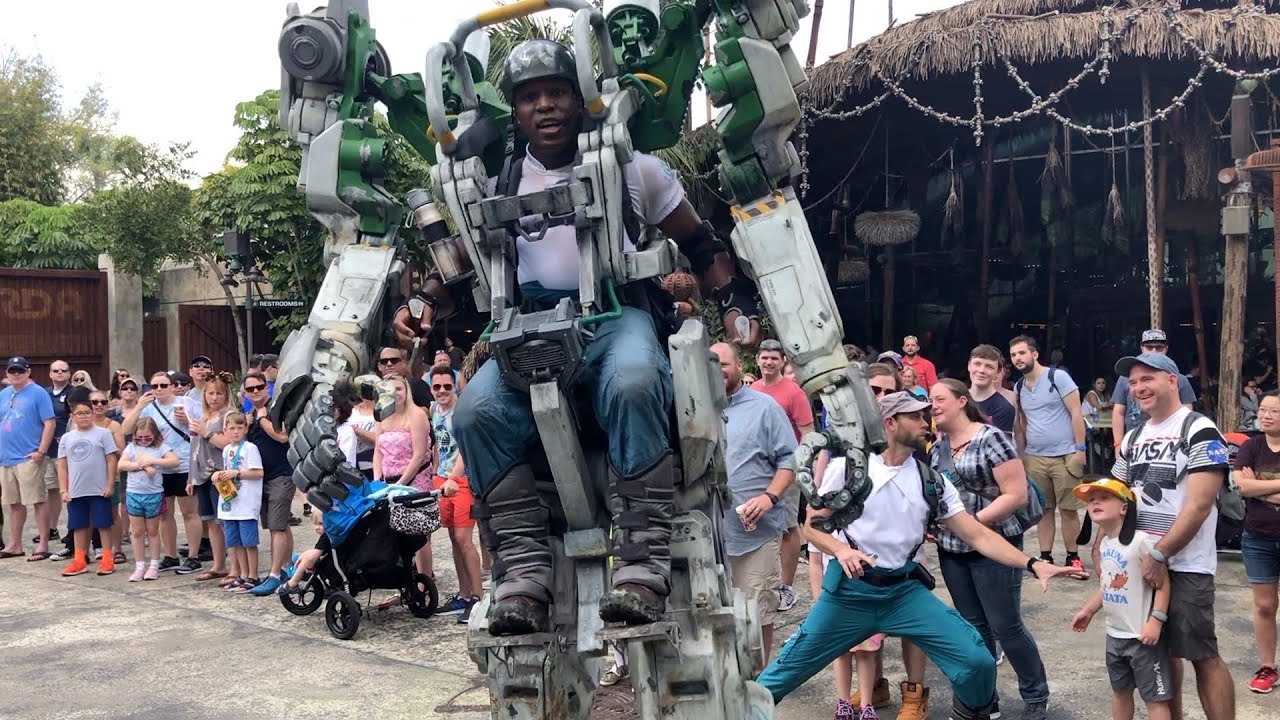 Pandora Rangers Exo-Carrier Utility Suit show at Disney’s Animal ...