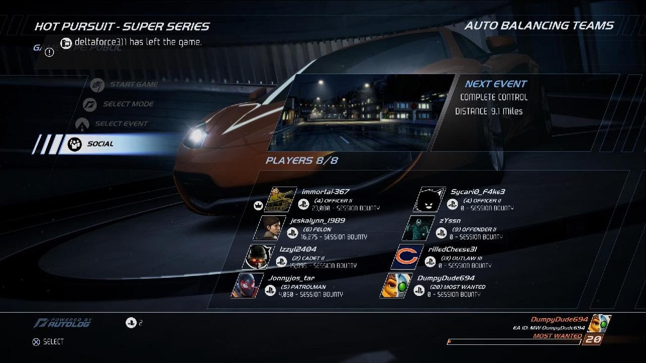 Need for Speed Hot Pursuit Remastered: Online - Hot Pursuit - Super ...