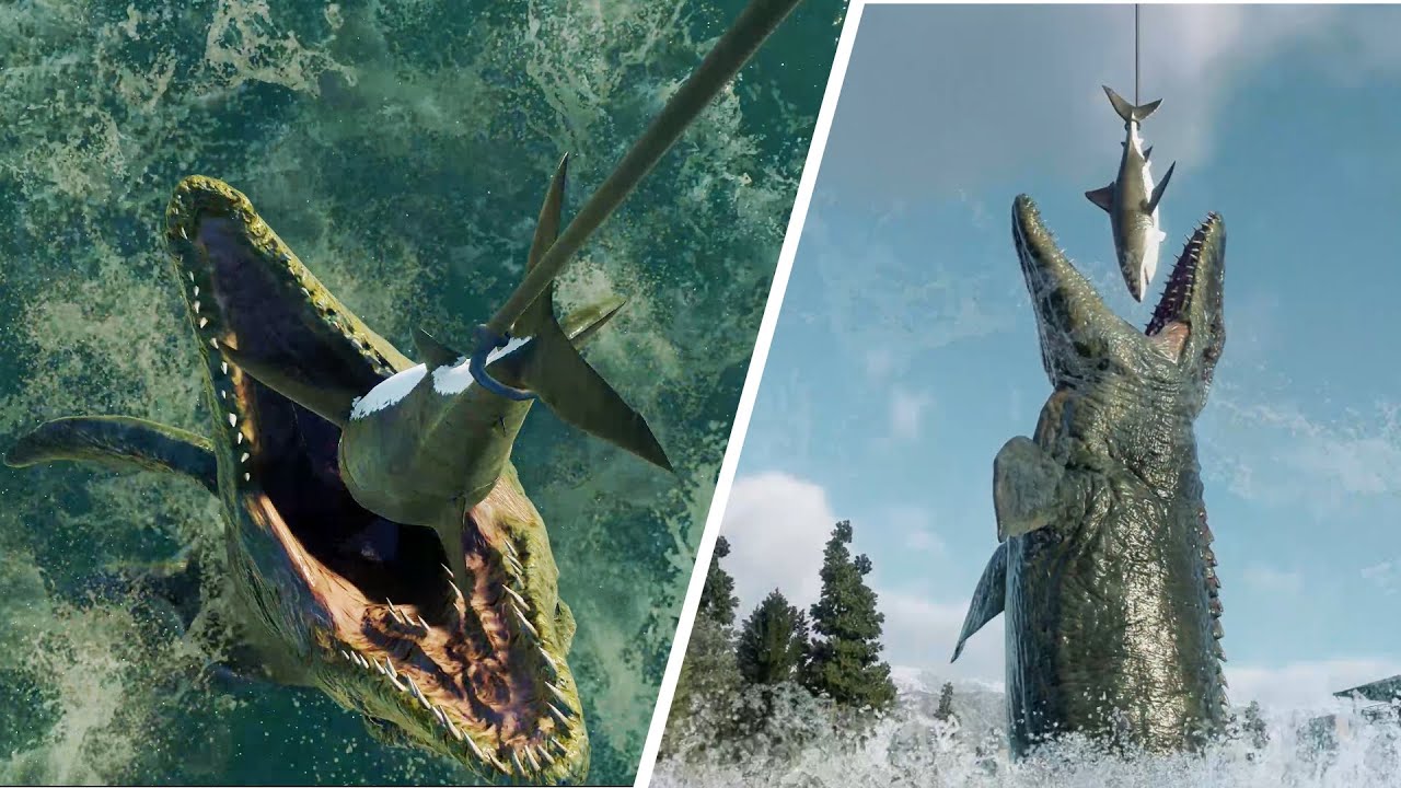 MOSASAURUS - The King of the Seas | Jurassic World Evolution 2 - YouTube