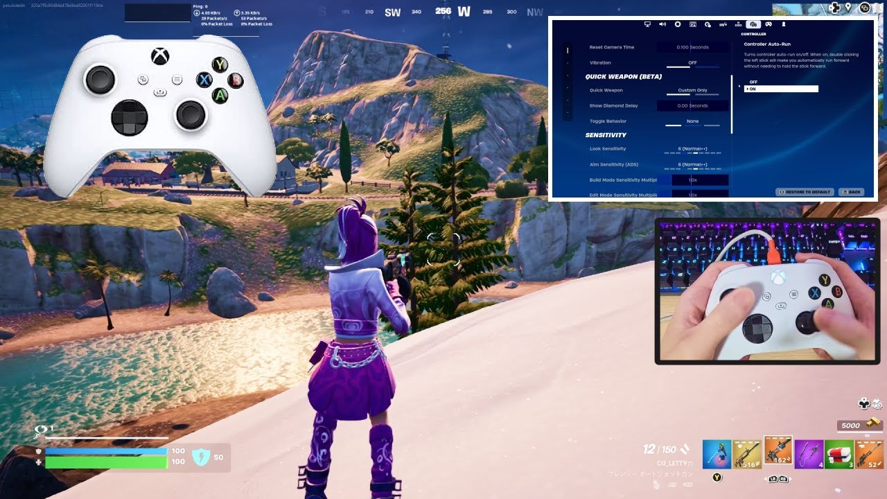 Power of Low Sensitivity Settings in Chapter 5! | Fortnite Zero Builds ...