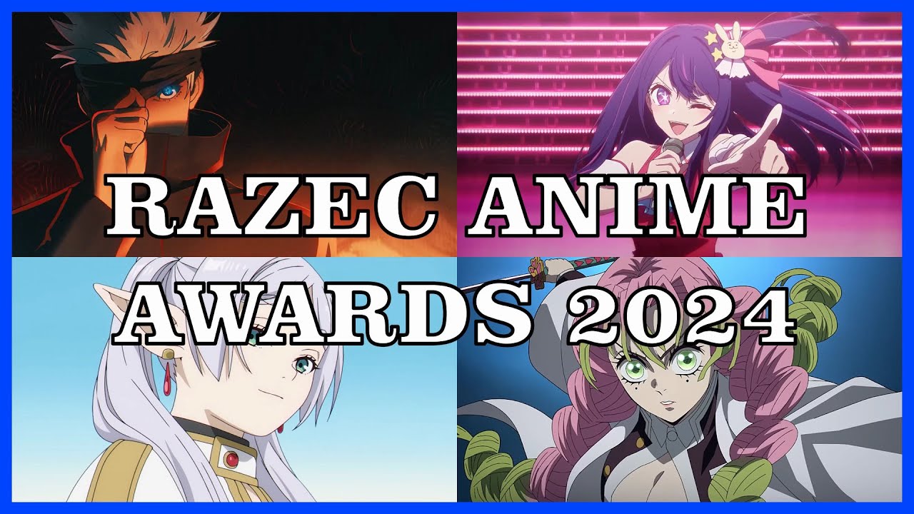 RAZEC ANIME AWARDS 2024 - Winners - YouTube