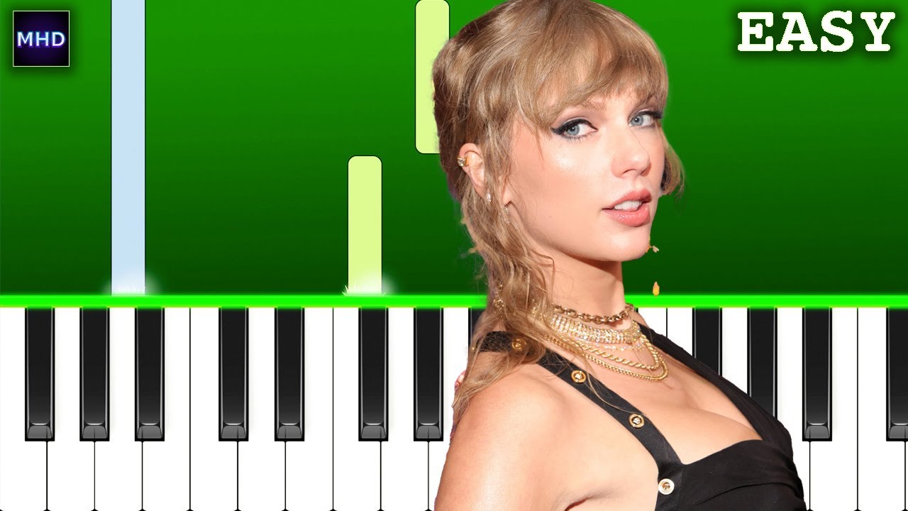 Taylor Swift - thanK you aIMee - Piano Tutorial - YouTube