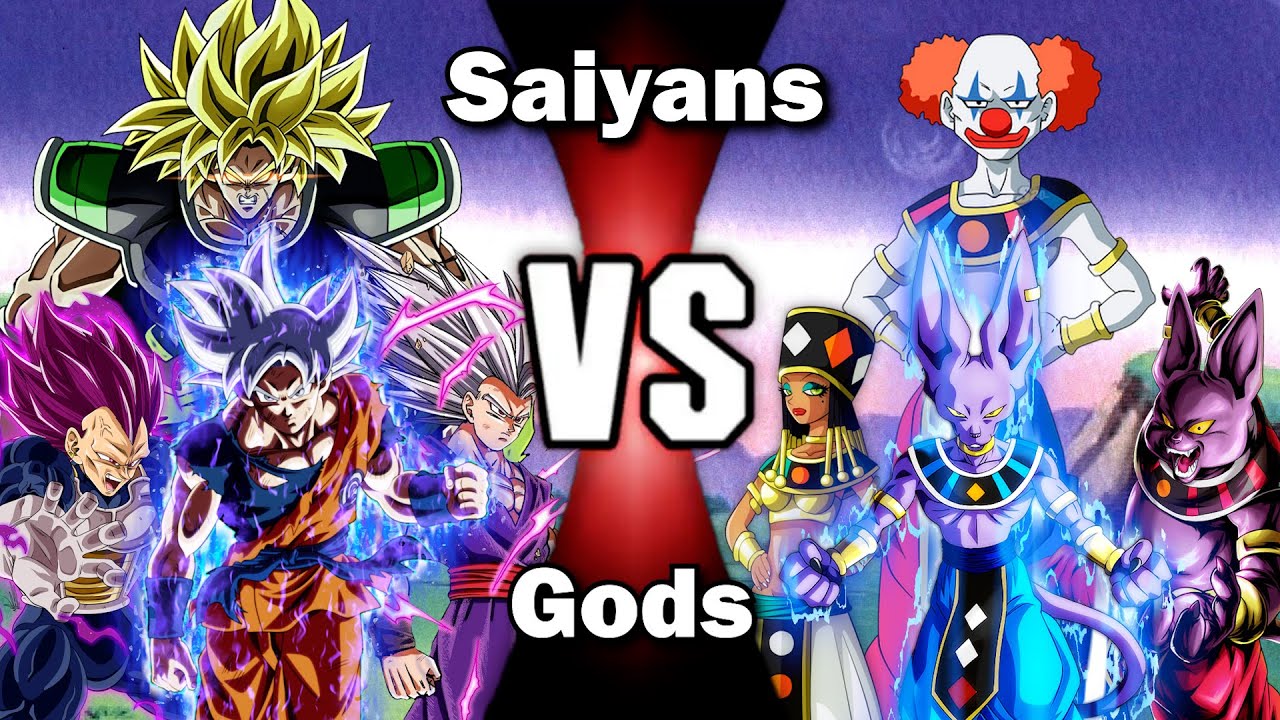Saiyans VS Gods! | DB Devolution - YouTube