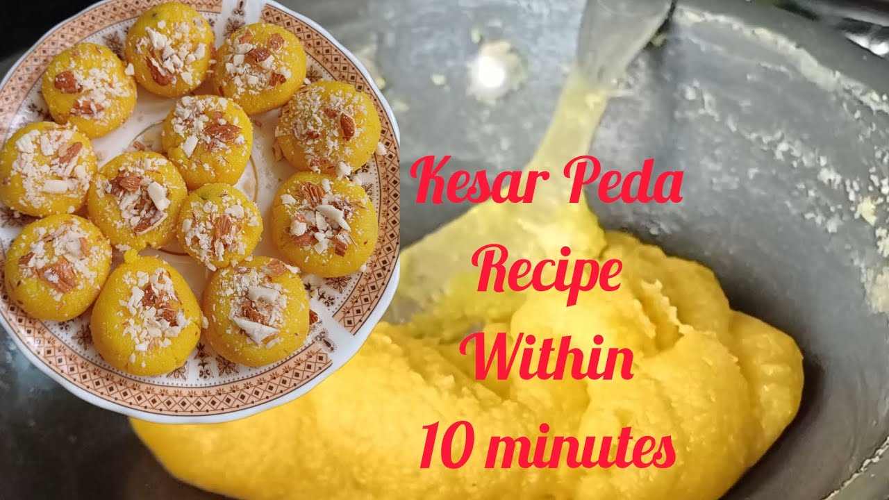 Kesar Peda recipe |Mawa peda @MrsGill2359 - YouTube