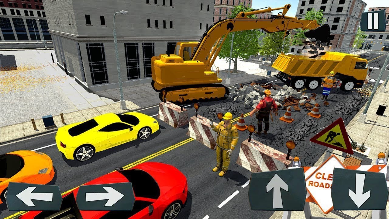 Mega City Road Construction Games 2019 - YouTube