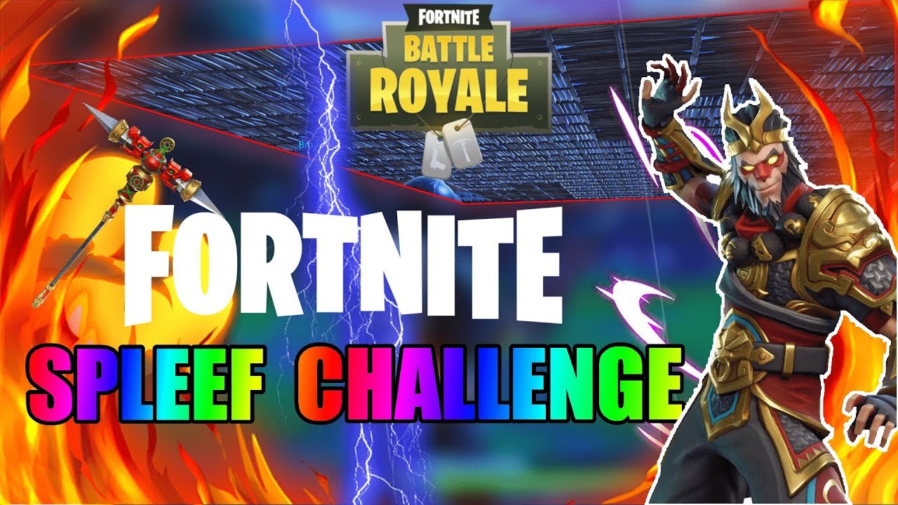 Die SPLEEF CHALLENGE in Fortnite !! | Fortnite Battle Royale - YouTube