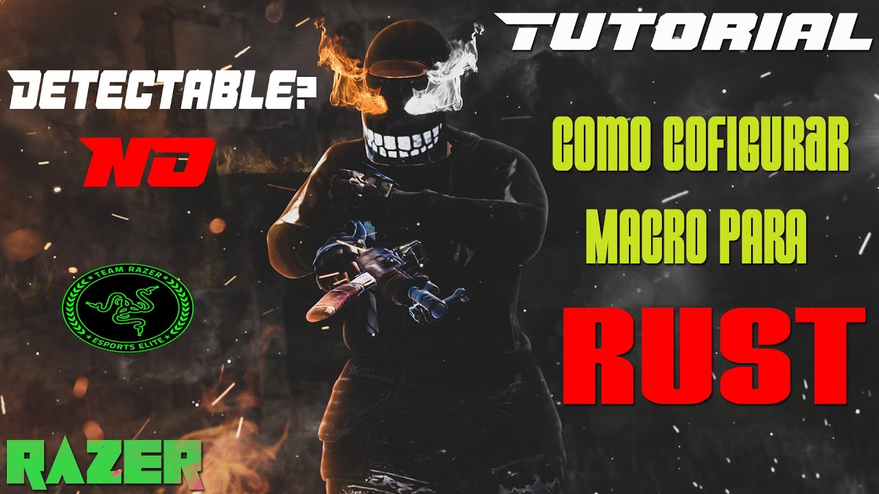 TUTORIAL, MACRO PARA RUST MOUSES RAZER 2023 - YouTube