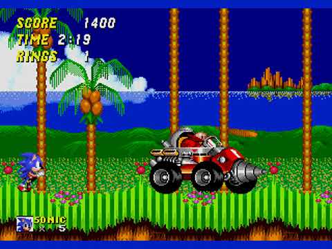 Sonic The Hedgehog 2 Nick Arcade Prototype - YouTube