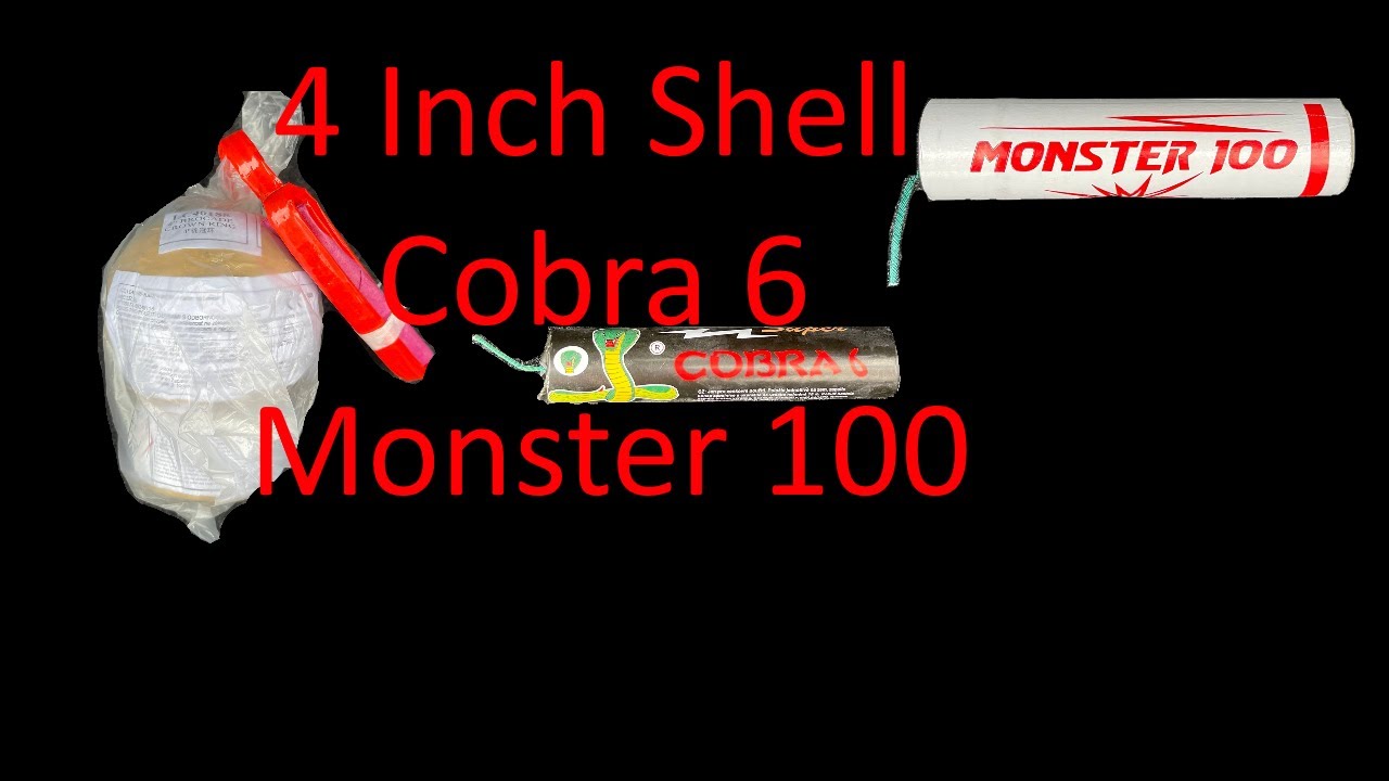 Polenböller compilation 4 Inch Shell Cobra 6 Monster 100G #böller # ...