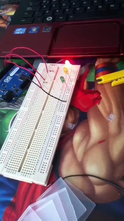 Semaforo De Leds En Protoboard Y Arduino Leonardo - YouTube
