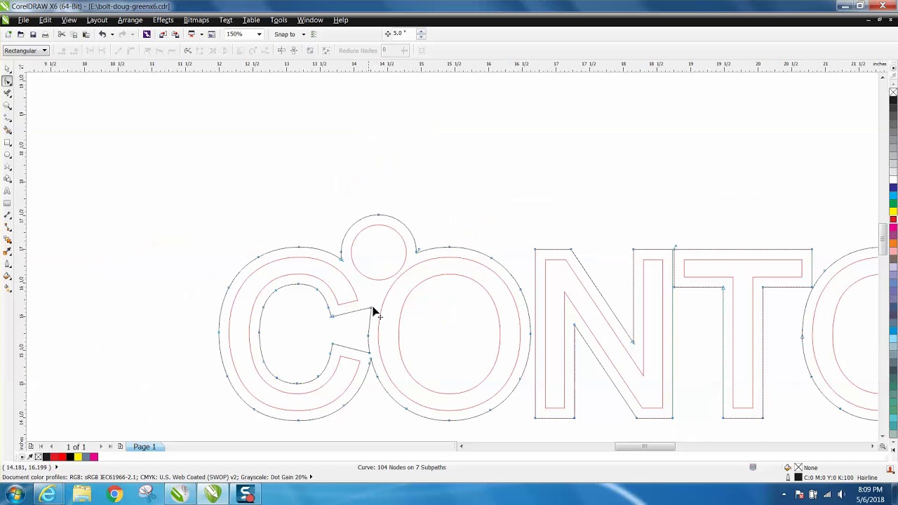Corel Draw Tips Tricks Contour Tool Little Info YouTube corel-draw-tips-tricks-contour-tool-little-info-youtube