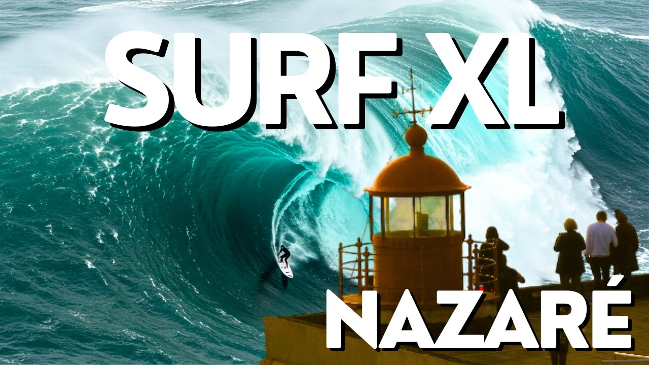 INSANE Nazaré Giant Waves! Big Wave Surfing at Its Best 🌊🏄‍♂️ - YouTube