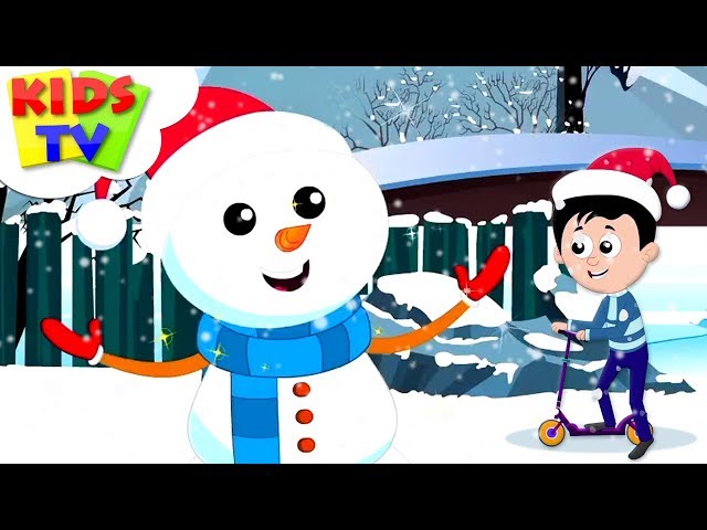 Christmas Snowman | X'mas Music & Nursery Rhymes | Kindergarten Cartoon ...