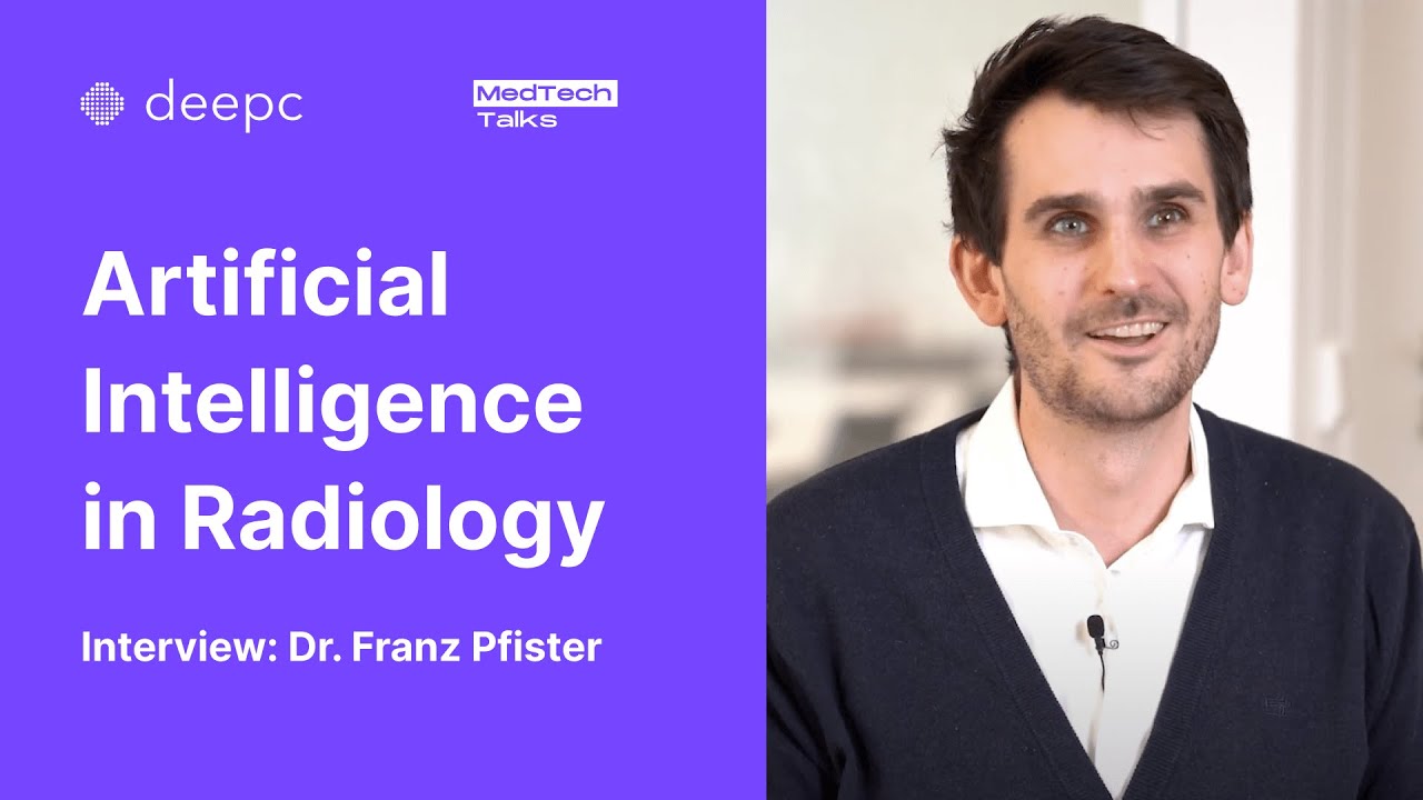 MedTech Talks Interview: Dr. Franz Pfister - Artificial Intelligence in ...