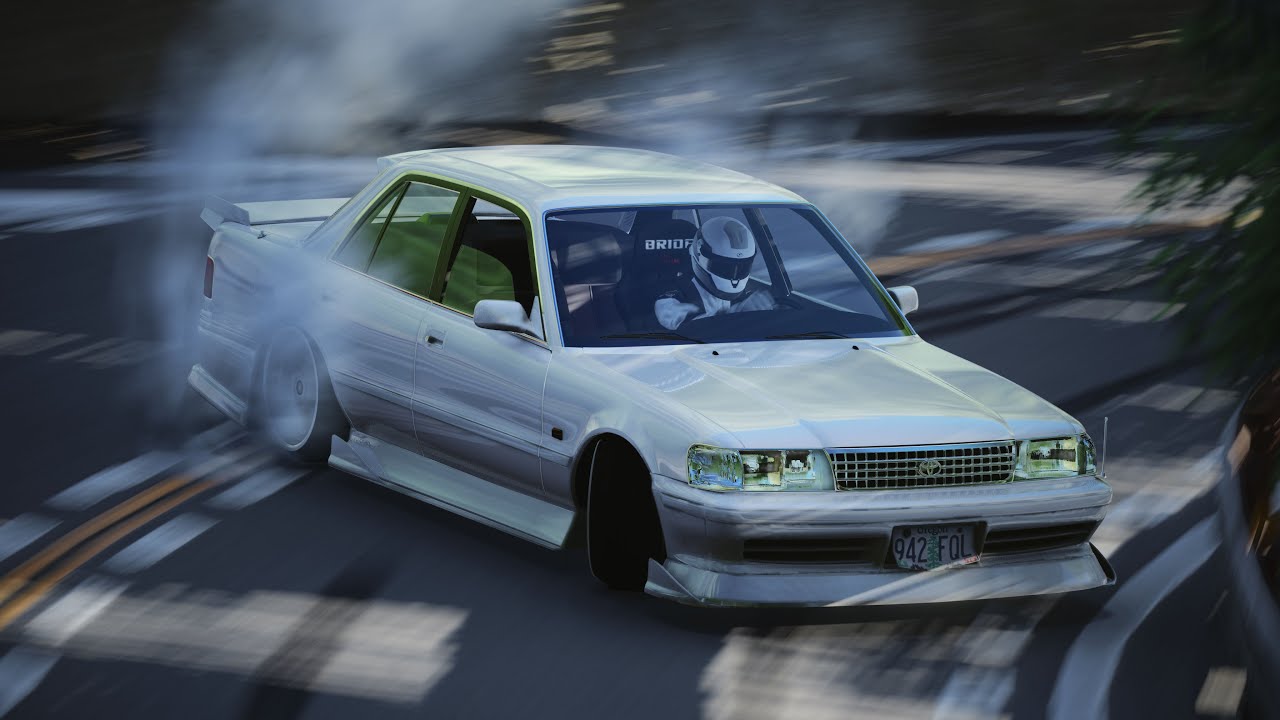 Toyota Cressida Drifting Hakone Touge | Assetto Corsa - YouTube