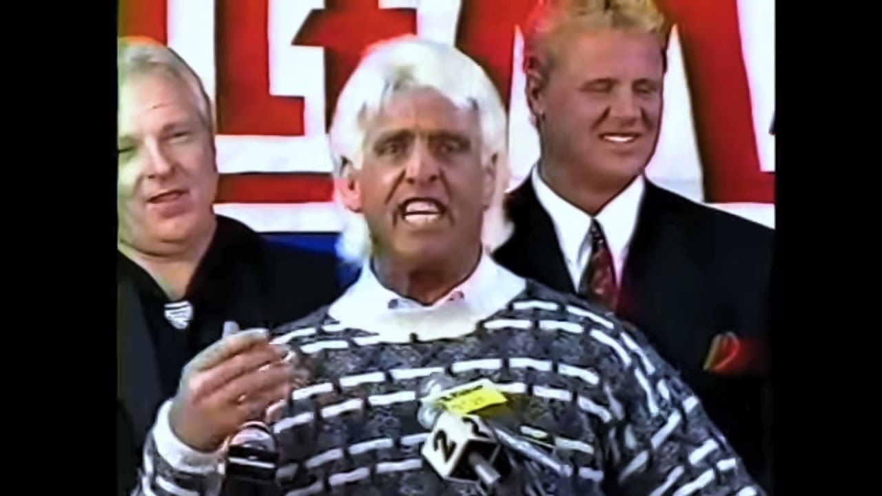 WrestleMania 8 Press Conference (1992) - YouTube