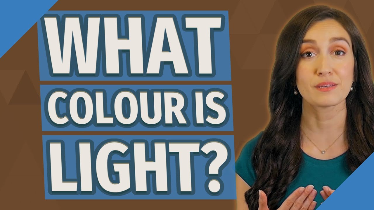 What Colour is light? - YouTube