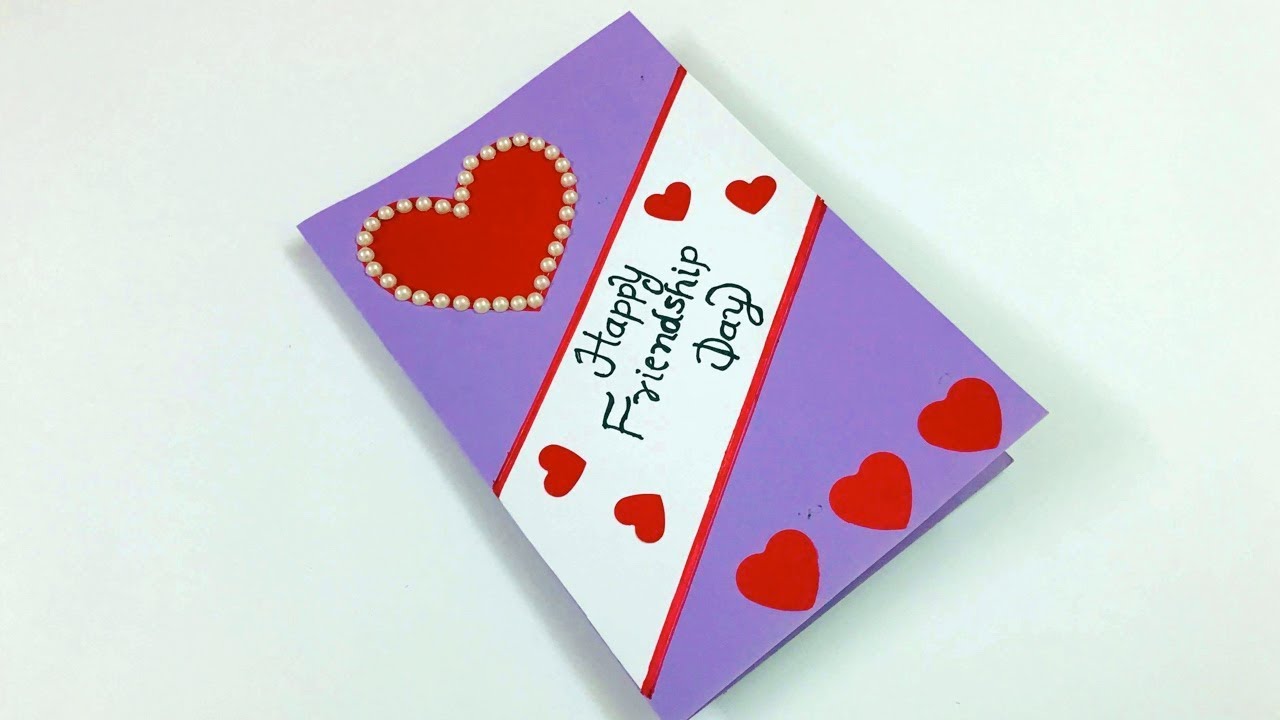 Friendship Day Card Idea How To Make Friendship Day Card Easy friendship-day-card-idea-how-to-make-friendship-day-card-easy