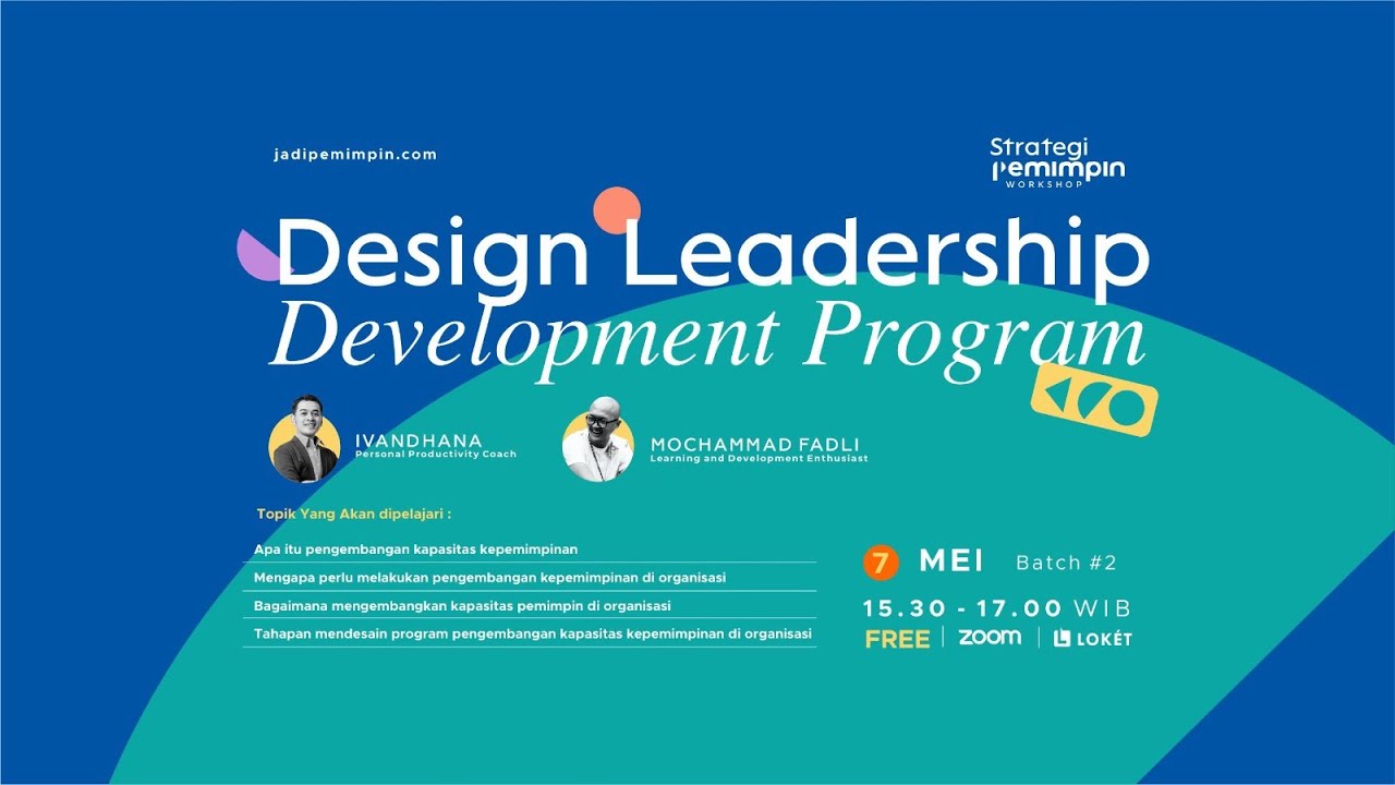 Leadership Journey #21 Design Leadership Development Program - YouTube