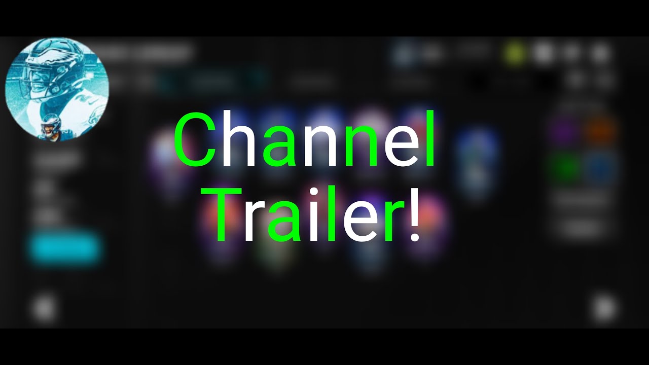 Channel Trailer! - YouTube