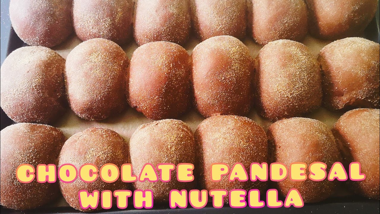 Chocolate Pandesal with Nutella Recipe - YouTube