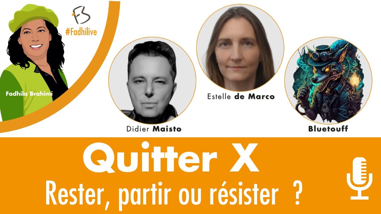 Quitter X : rester, partir ou résister ? - YouTube