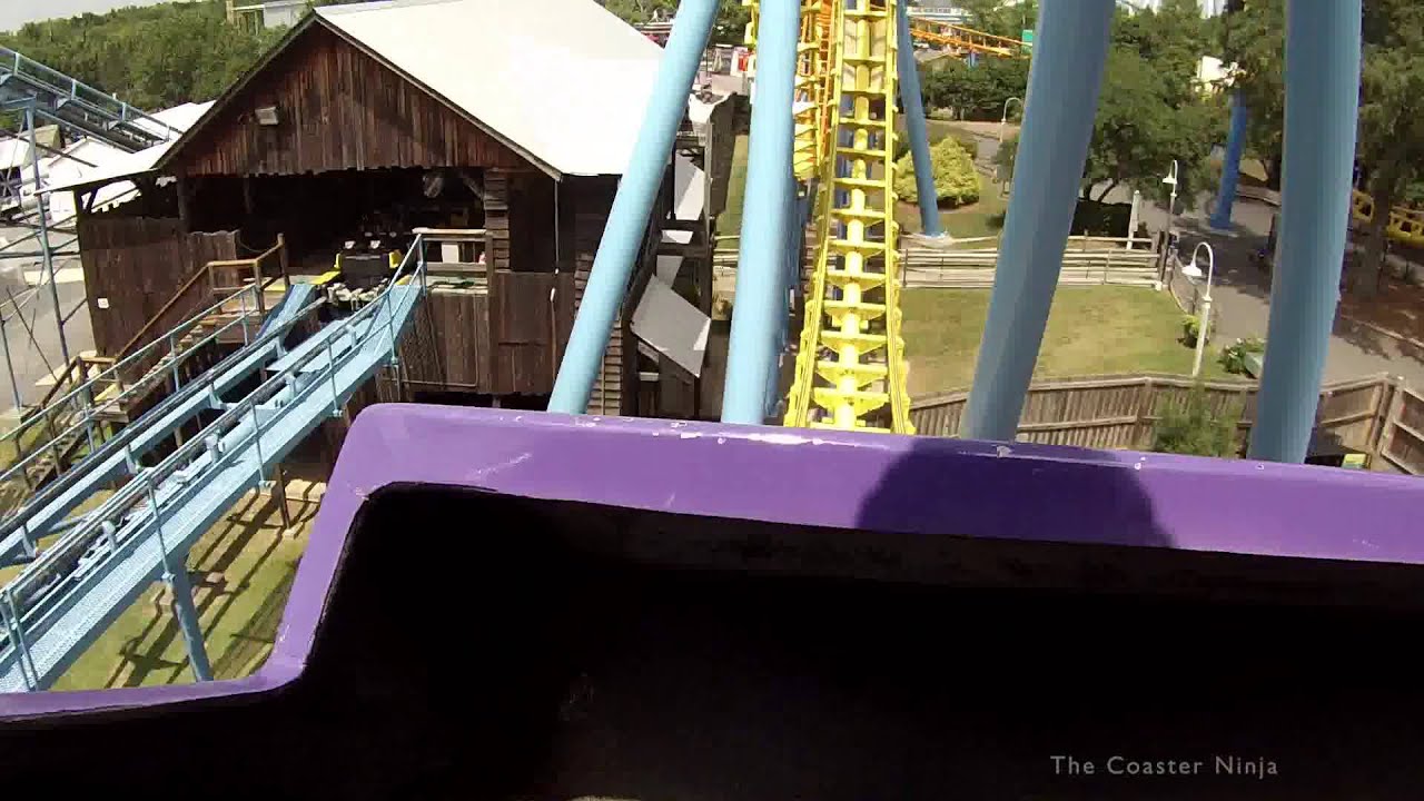 Carolina Cyclone (On Ride 2015) Carowinds - YouTube