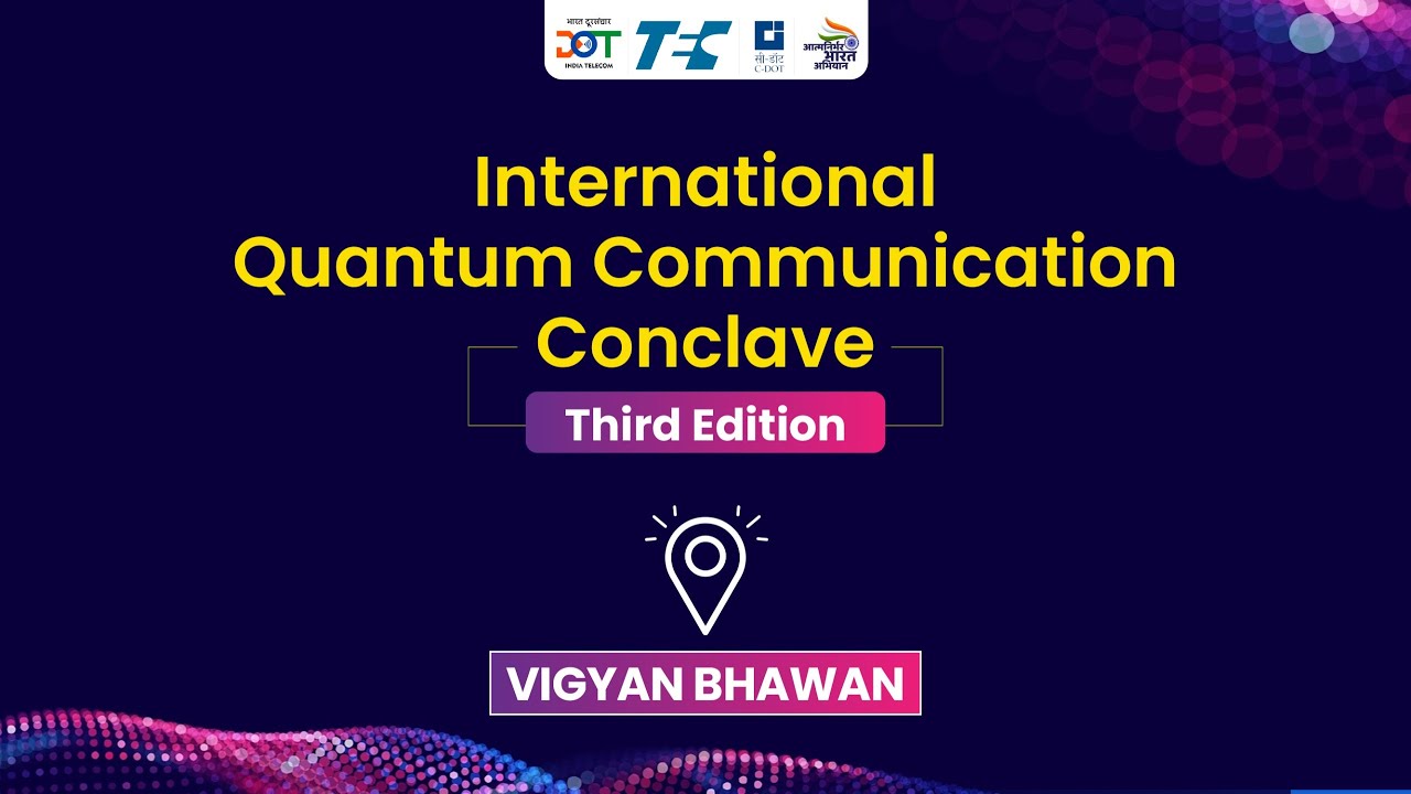 Live: International Quantum Communication Conclave - 3rd Edition - YouTube