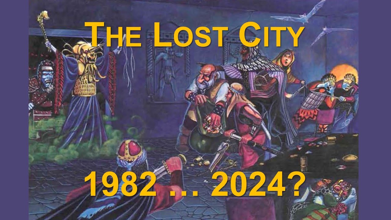 The Lost City: D&D Adventure Module B4, 1982, updated for D&D 5e in ...