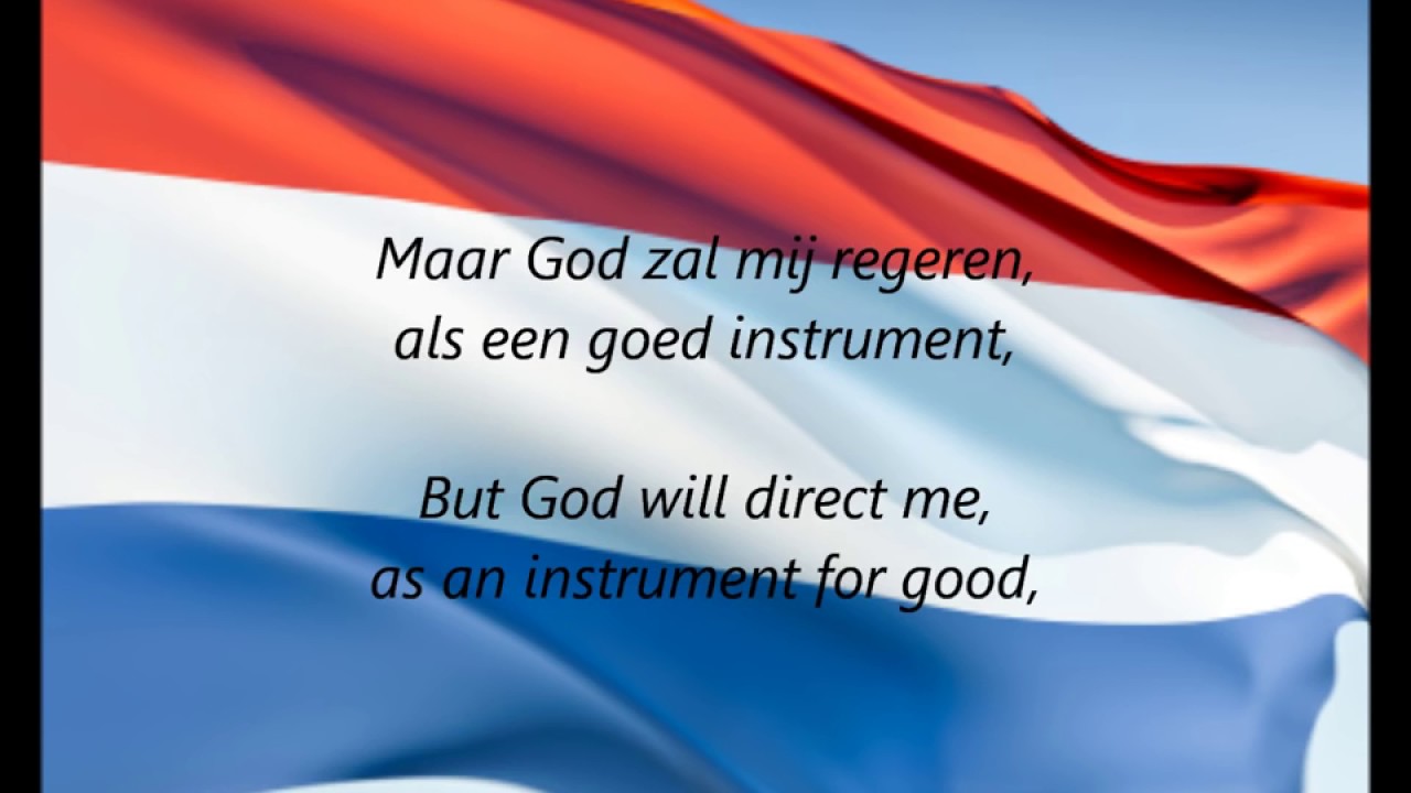 Dutch National Anthem Het Wilhelmus NL EN - YouTube