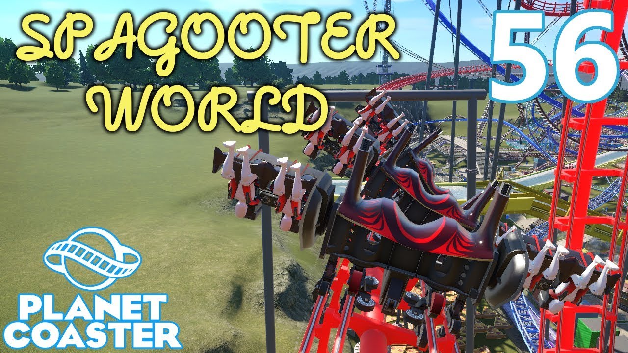 Planet Coaster SPAGOOTER WORLD - Part 56 - DIMENSIONAL COASTER COMPLETE ...