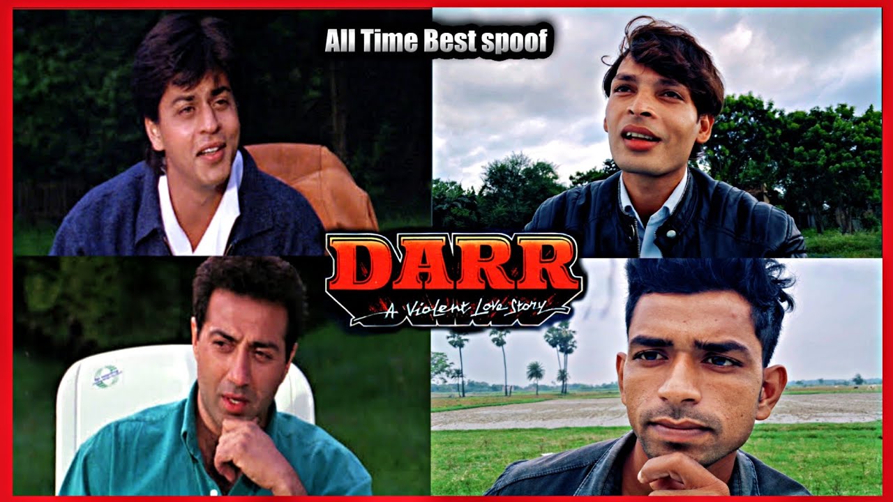 Darr (1993) | Shahrukh Khan | Sunny Deol Dialogue | Darr Movie Best ...