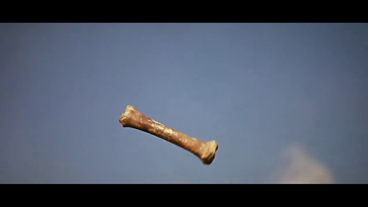 2001: A Space Odyssey (Edited) Bone/Satellite Match Cut - YouTube