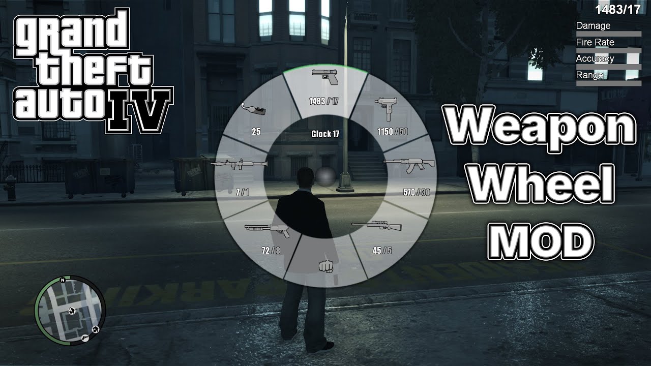 GTA 4 Weapon Wheel Mod | Install GTA 5 Weapon Wheel in GTA IV (PC ...