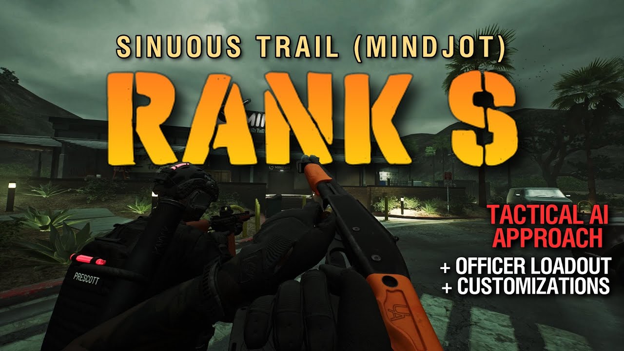 Ready Or Not - Sinuous Trail (Mindjot) | RANK S - Mission 7 Gameplay ...