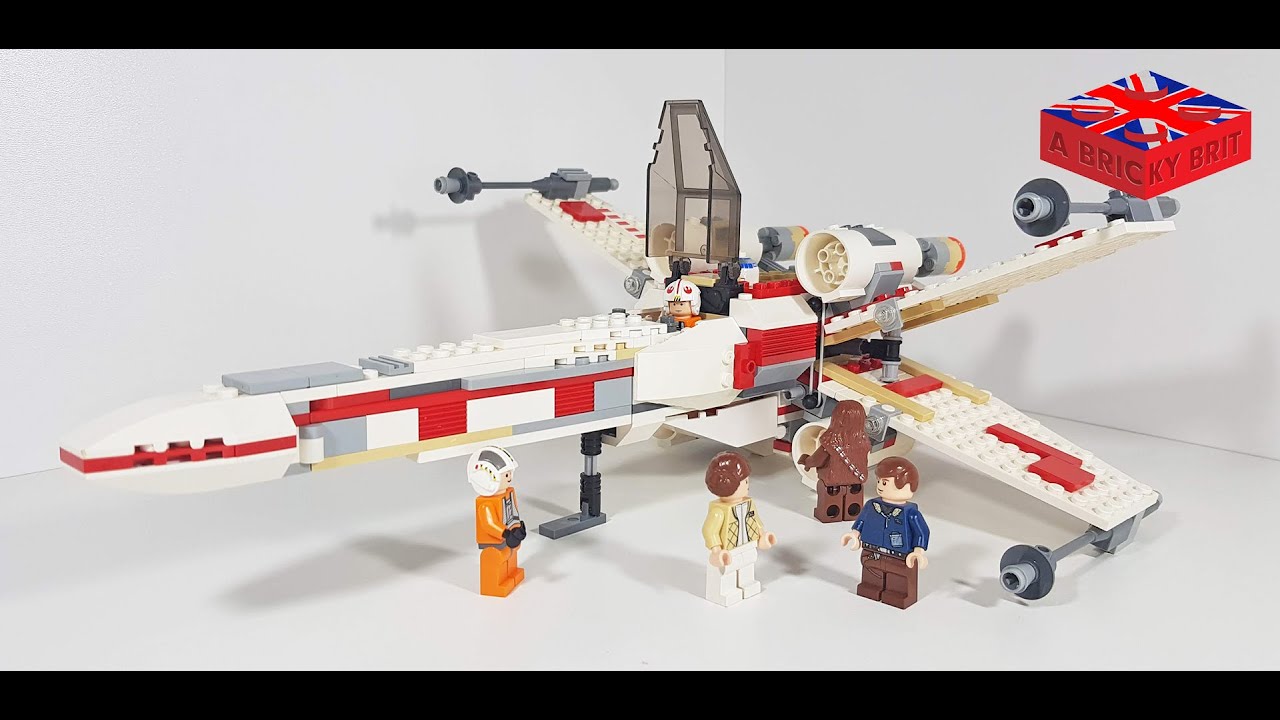 LEGO Star Wars X-Wing Fighter Speed Build Set 6212 - YouTube
