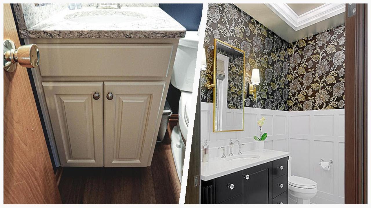 Elevate Your Space: Chic Brown Powder Room Solutions | Designer CheatSheet